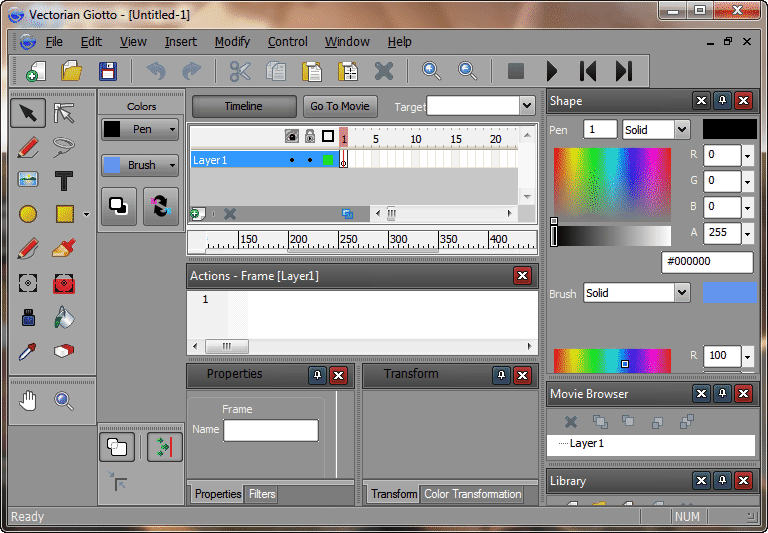 Vectorian Giotto: Create Flash Animation Without Adobe Flash [Freeware ...